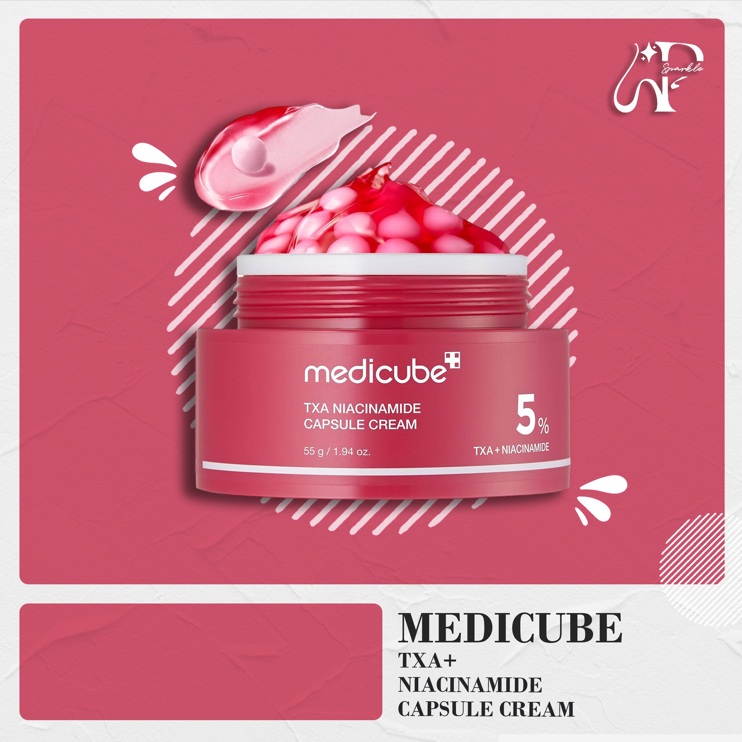 Medicube TXA + Niacinamide Capsule Cream – Sparkle Para