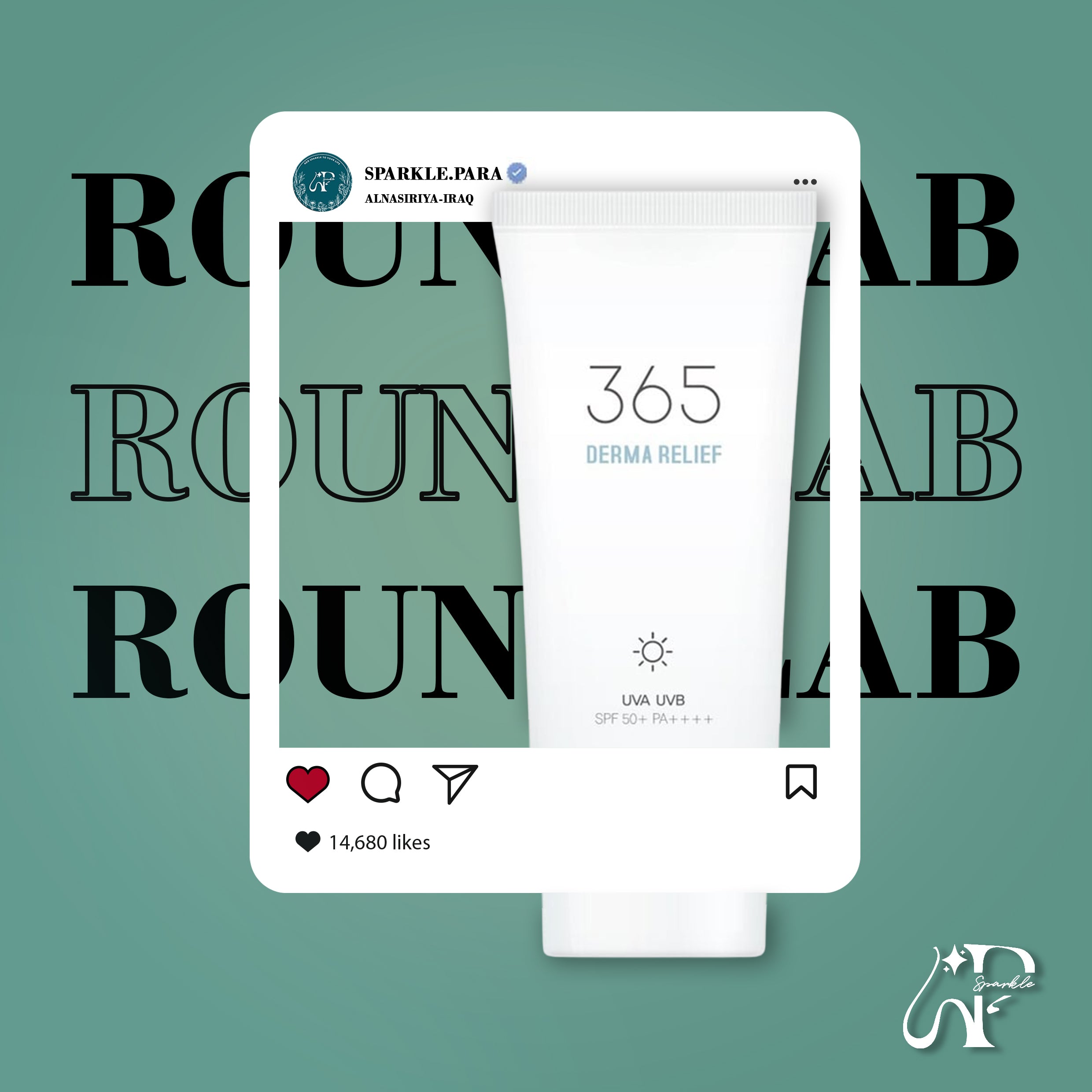 Round Lab 365 Derma Relief Sun Cream SPF 50+ UVA | UVB – Sparkle Para