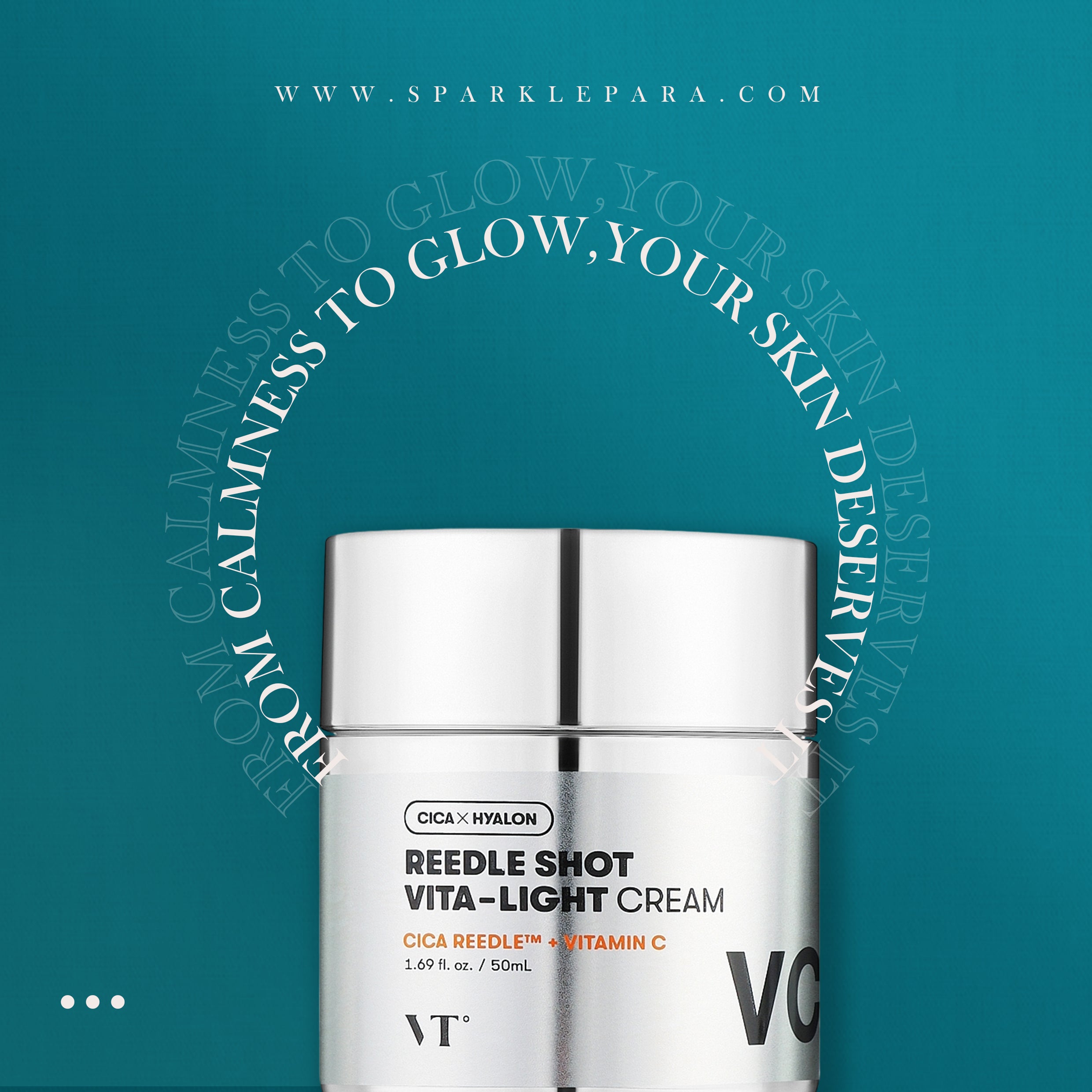 VT Reedle Shot Vita-Light Cream ‏ – Sparkle Para